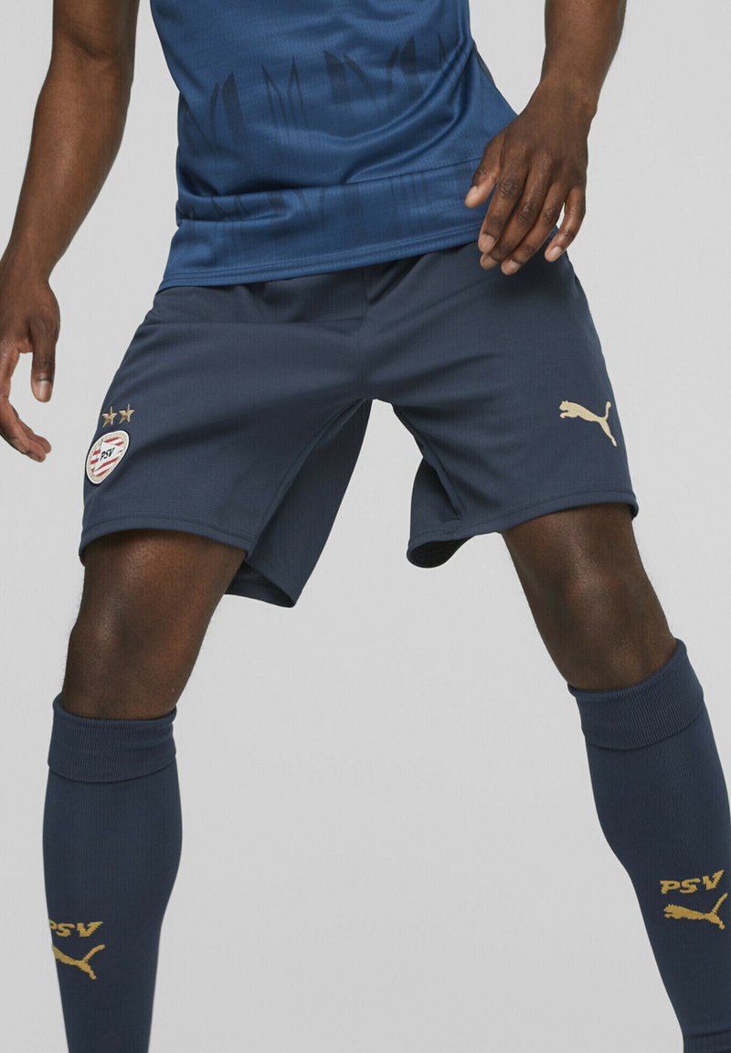 Puma PSV EINDHOVEN FUSSBALL - Korte sportsbukser - dark night team ...