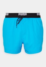 Puma SWIM MEN LOGO LENGTH - Plavky - energy blue/modrá - Zalando.cz