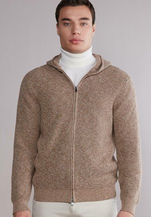 Falconeri ROLLKRAGEN - Strickpullover - dunkelgrün ginepro tc/dunkelgrün-meliert - Zalando.de