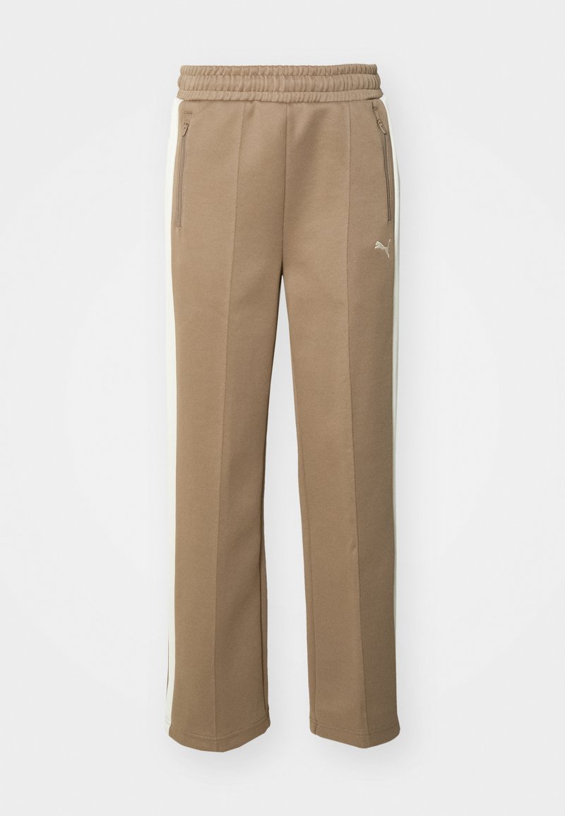 Puma ALWAYS ON - Tracksuit bottoms - totally taupe/beige - Zalando.co.uk