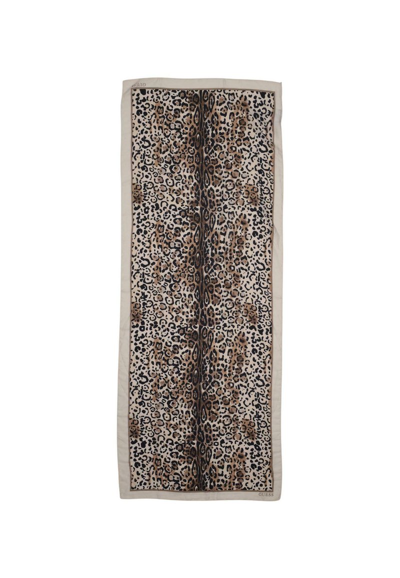 Guess PRINTED - Scarf - animalier/light brown - Zalando