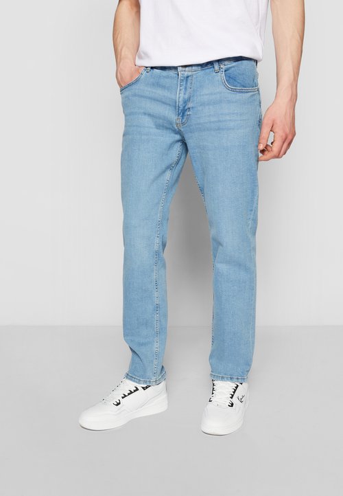 2Y Premium PREMIUM BUTTONED - Jean droit - blue/bleu - ZALANDO.FR