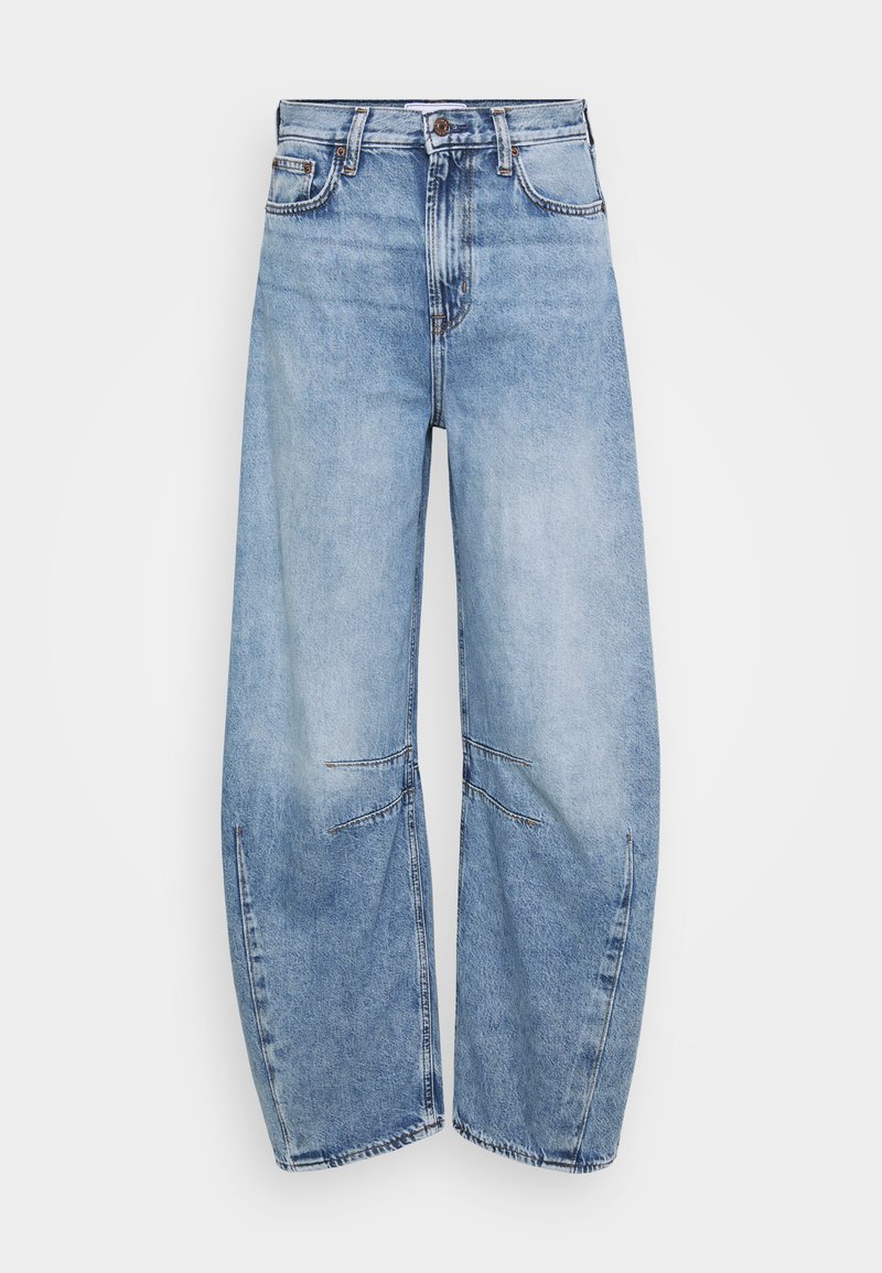 Gap Tall HORSESHOE SELEK - Wide Leg - medium indigo/dunkelblau - Zalando