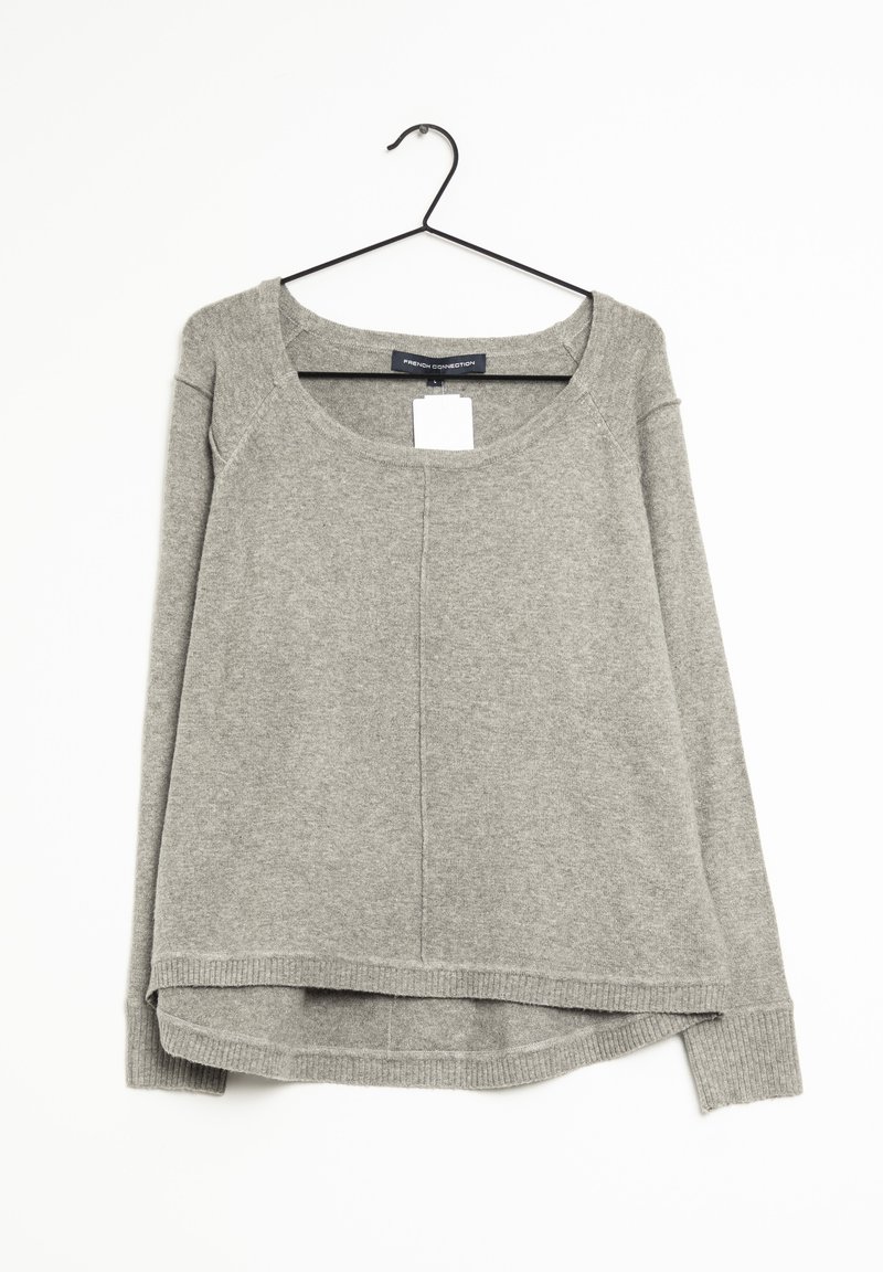 French Connection Jumper - grey - (Pre-owned) - Zalando