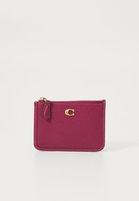 COACH ESSENTIAL MINI ID CARD CASE - Portemonnee - pink/donkerroze ...