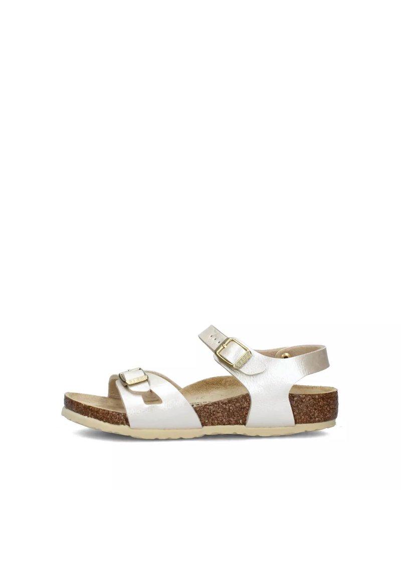 Birkenstock RIO - Riemensandalette - white/weiß - Zalando.de