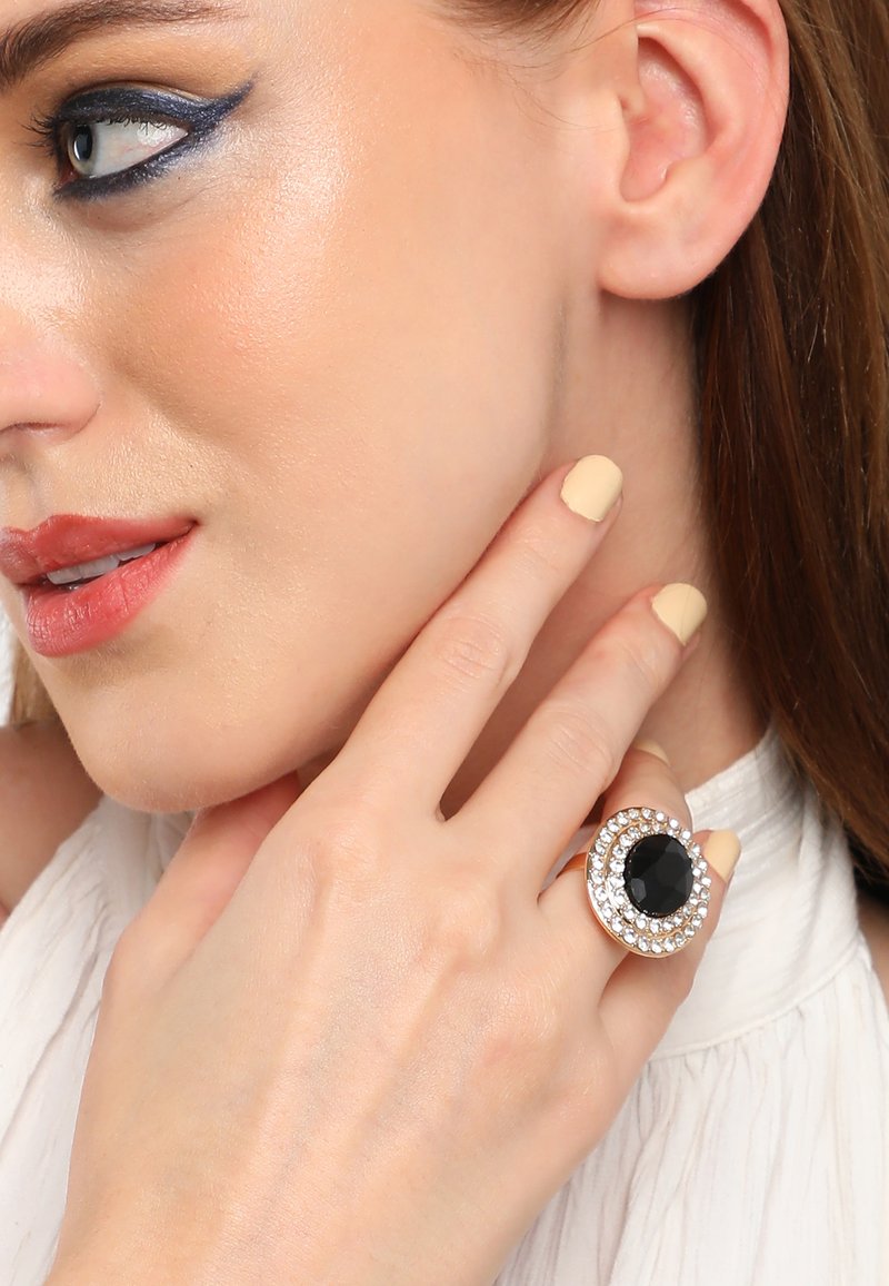 SOHI KAHINI - Anillo - black/negro - Zalando.es