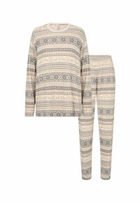 Soyaconcept SC-BIARA AOP 127 - Stickad tröja - cream melange combi ...