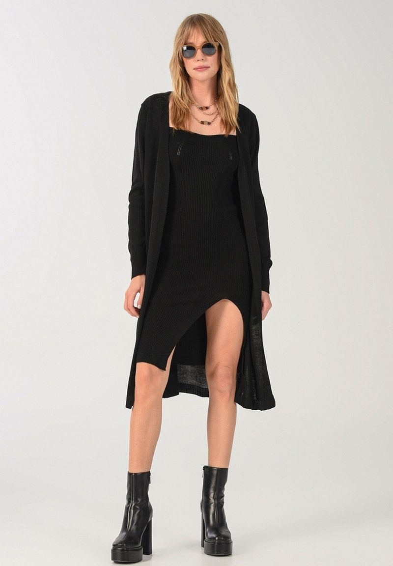 NG Style Strickjacke - black/schwarz - Zalando.at