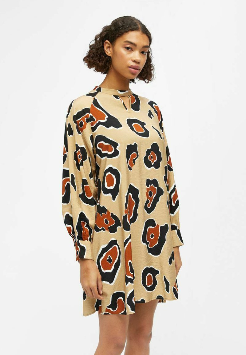 Object PRINT - Vestido informal - humus/beige - Zalando.es