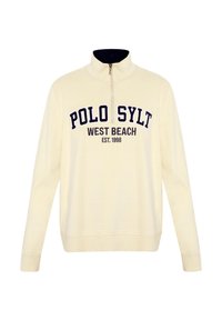 Polo Sylt IM LABEL-DESIGN MIT SCHRIFTZÜGEN - Sweatshirt - bone white ...