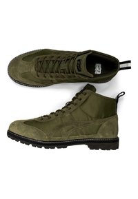 Onitsuka Tiger MEXICO RINKAN - Boots à talons - bronze green bronze ...