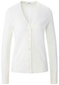 PETER HAHN Cardigan - wollweiß/bianco - Zalando.it