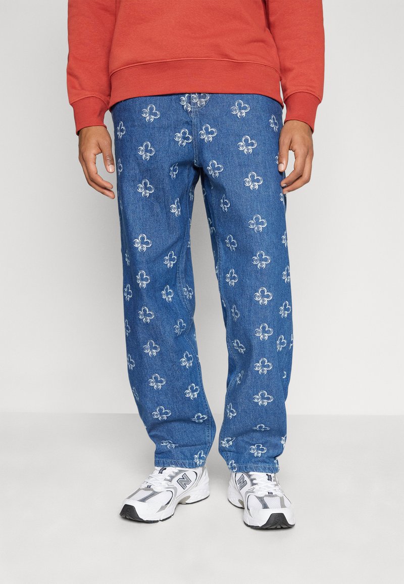 Night Addict HEART - Relaxed fit jeans - light wash/light-blue denim ...