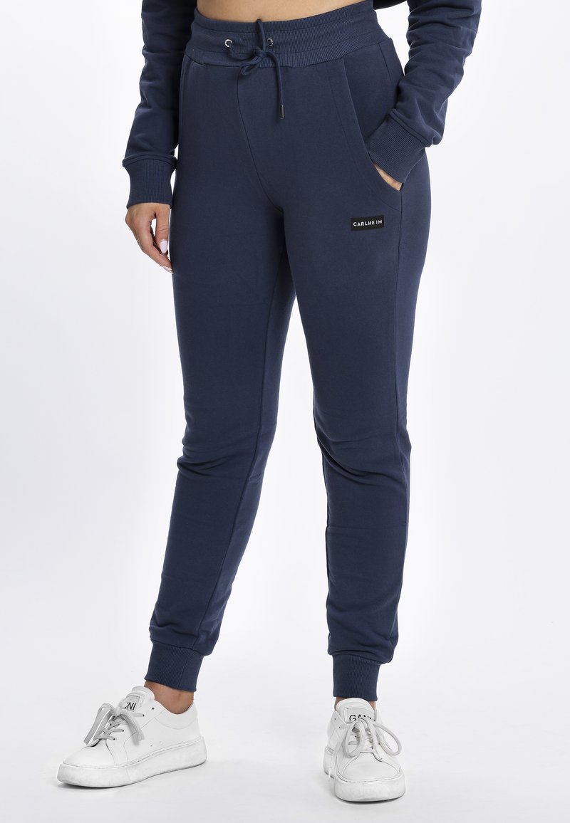 Carlheim UNIVERSAL NOVA COMFORT - Träningsbyxor - navy/mörkblå - Zalando.se