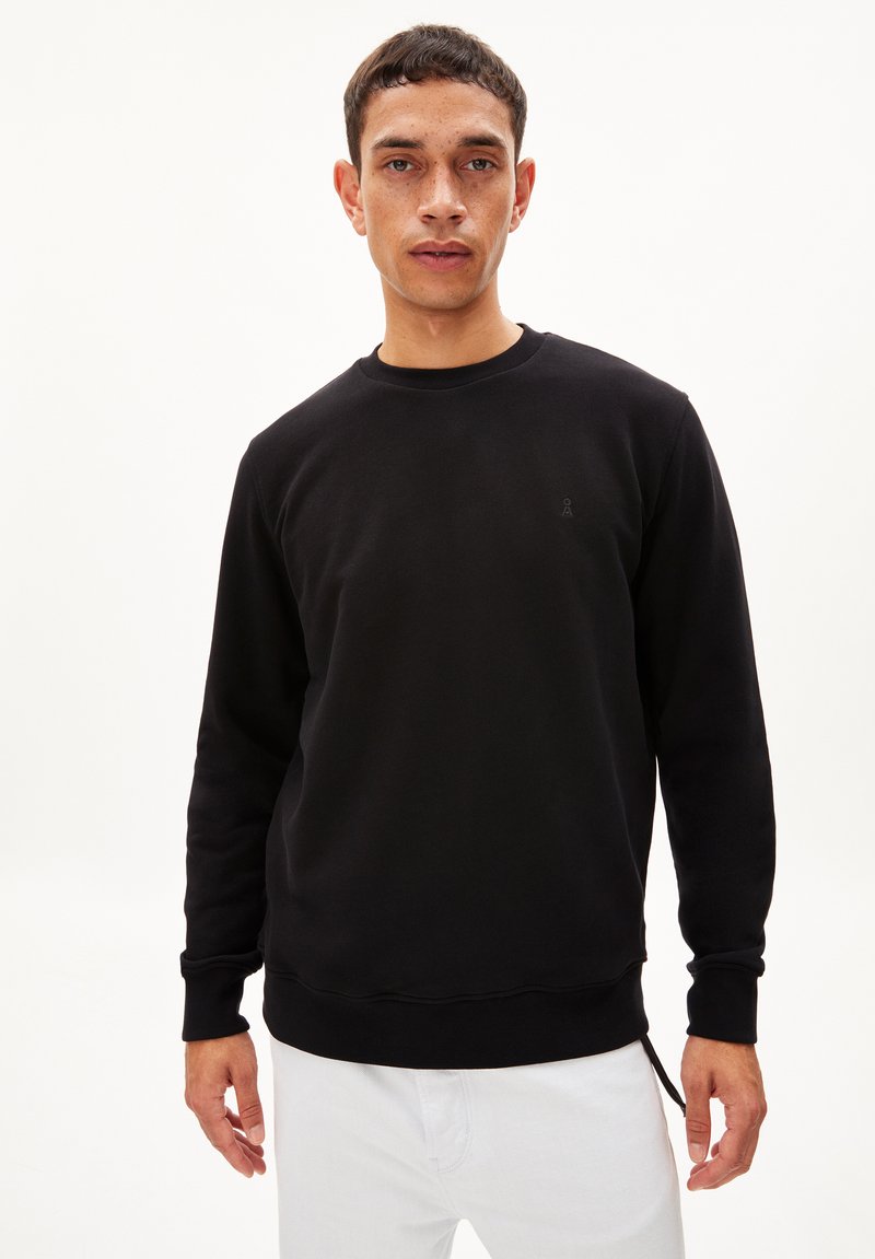 ARMEDANGELS BAARO COMFORT - Sweatshirt - black/schwarz - Zalando.at