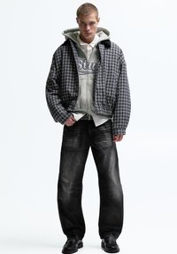 PULL&BEAR - Jeansy baggy/czarny - Zalando.pl