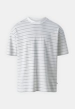 Samsøe Samsøe SAKINGSTON - Triko s potiskem - clear cream/bílá - Zalando.cz