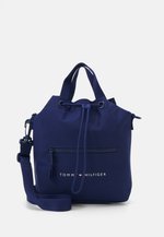 Tommy Hilfiger ESSENTIAL UNISEX - Across body bag - blue ink/dark blue ...