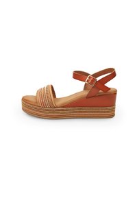Bata CON IN CORDA E STRASS - Platform sandals - braun/brown - Zalando.ie