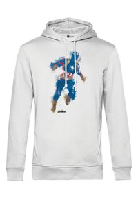 Marvel AVENGERS ENDGAME CAP PAINT - Kapuzenpullover - white/weiß ...