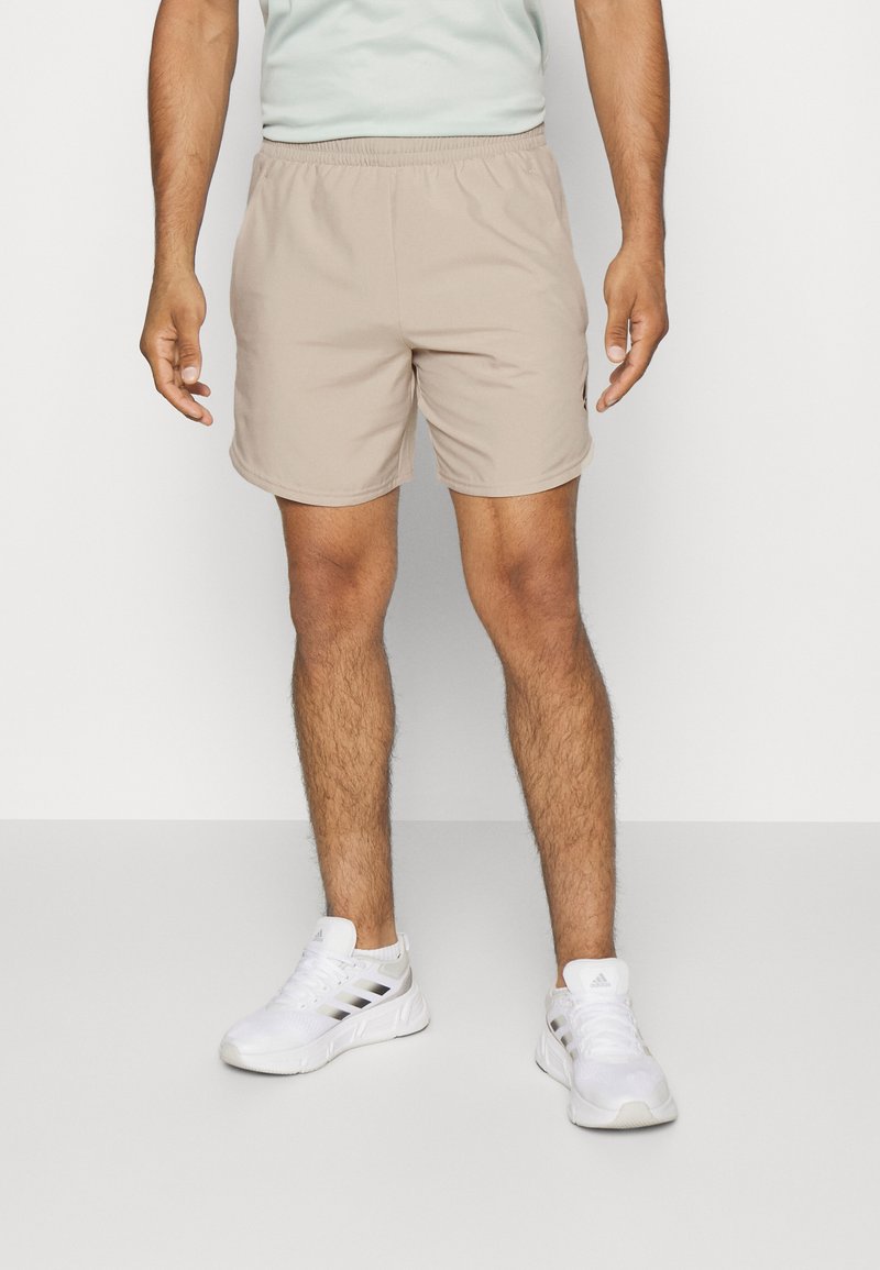 adidas Performance STRENGTH SHORTS - Short de sport - beige - ZALANDO.FR