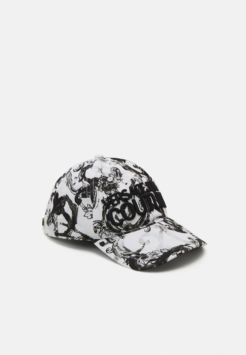 Versace Jeans Couture BASEBALL UNISEX - Cap - white/black/white ...