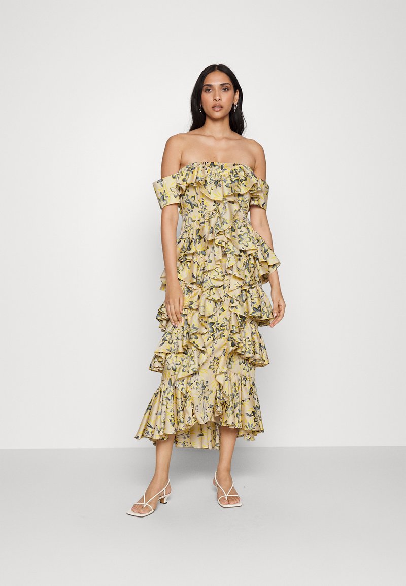 Cinq à Sept ELEONORA DRESS - Robe de soirée - yellow/jaune - ZALANDO.FR