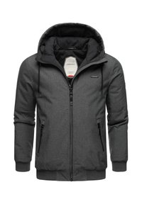 Ragwear STEWIE - Jachetă de iarnă - black/negru marmorat - Zalando.ro