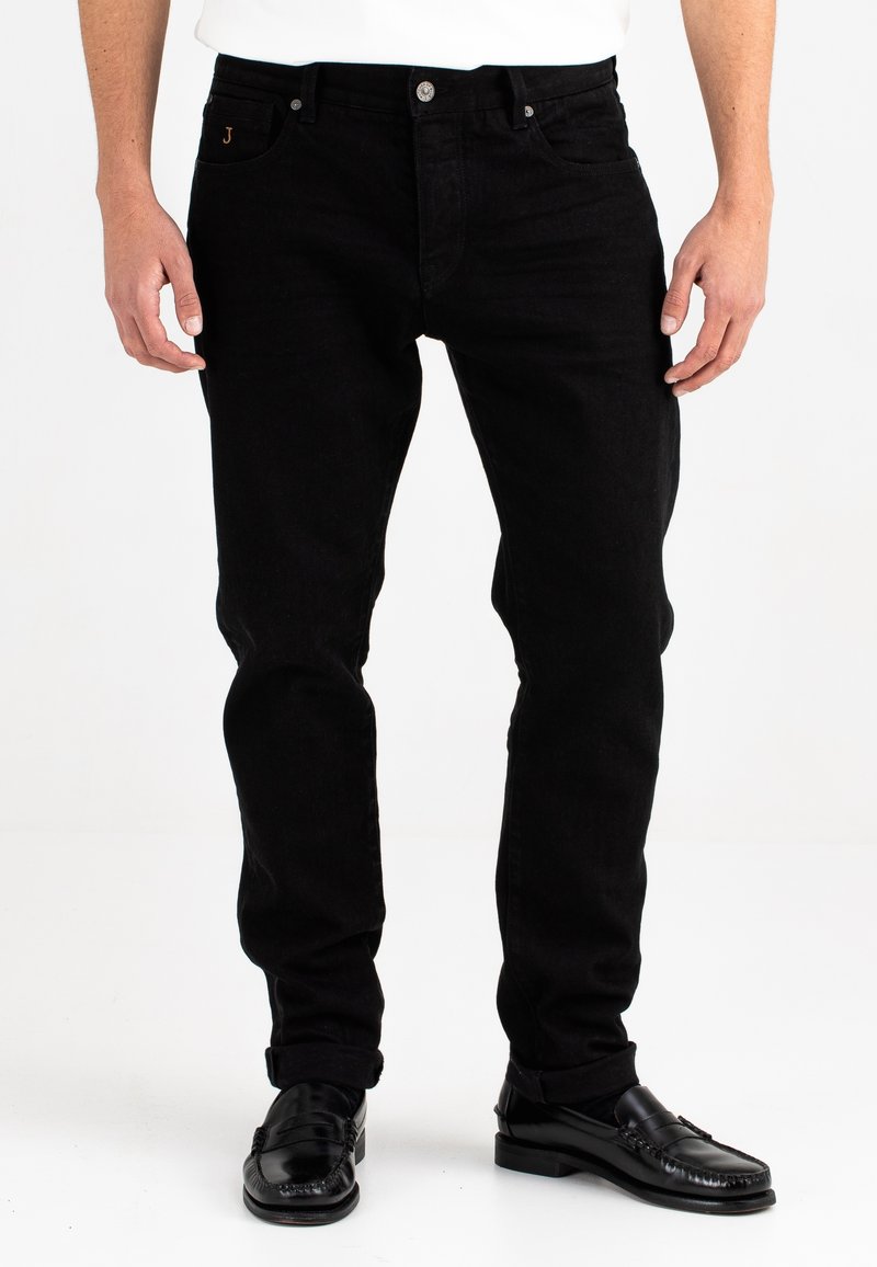 Butcher of Blue SACRAMENTO - Slim fit jeans - black/zwart denim ...