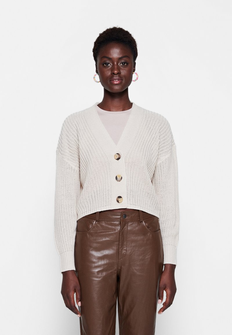 ONLY ONLCAROL NICE - Cardigan - pumice stone/beige - Zalando.co.uk
