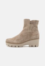 Gabor Platform ankle boots - kiesel/sand - Zalando.ie