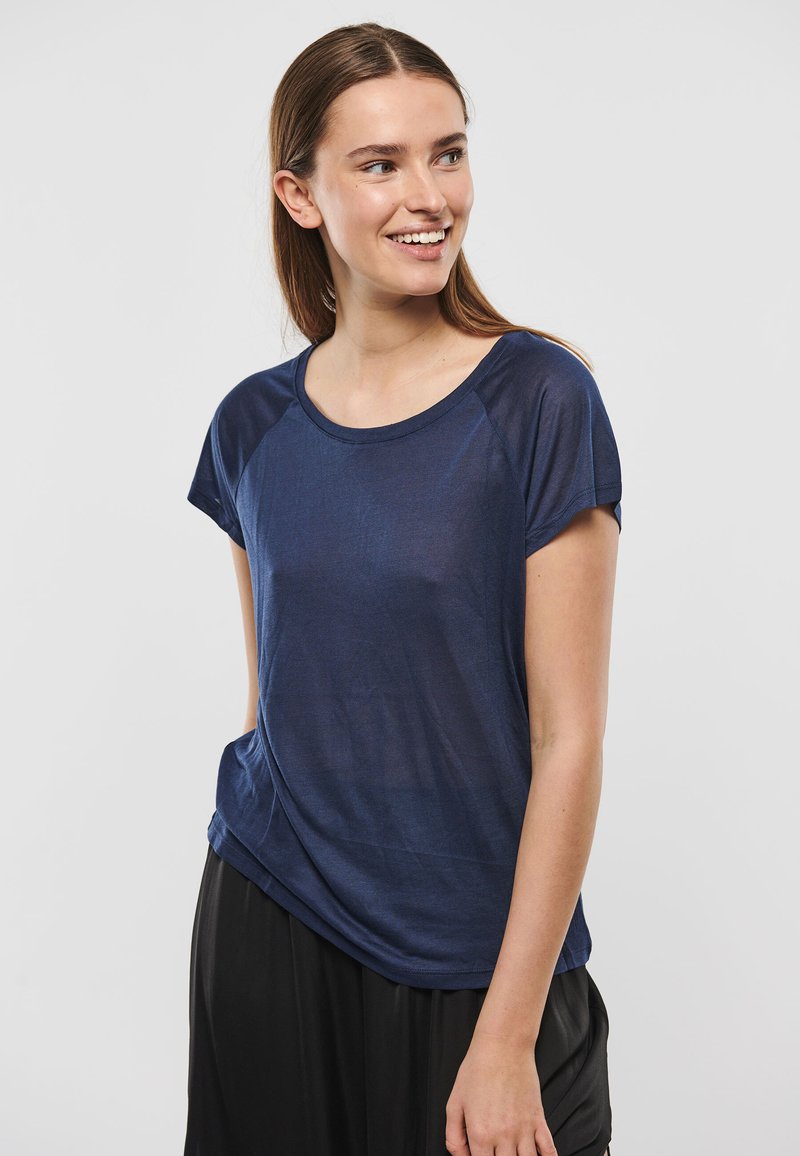 mbyM GALANA - T-Shirt basic - navy blue/dunkelblau - Zalando.de