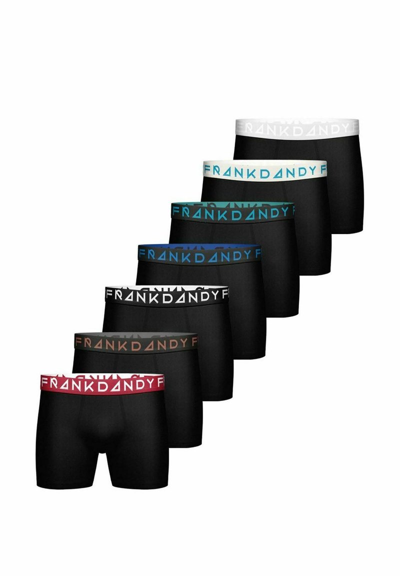 Frank Dandy 7-PACK SOLID TENCEL BOXER BRIEF - Culotte - multi ...