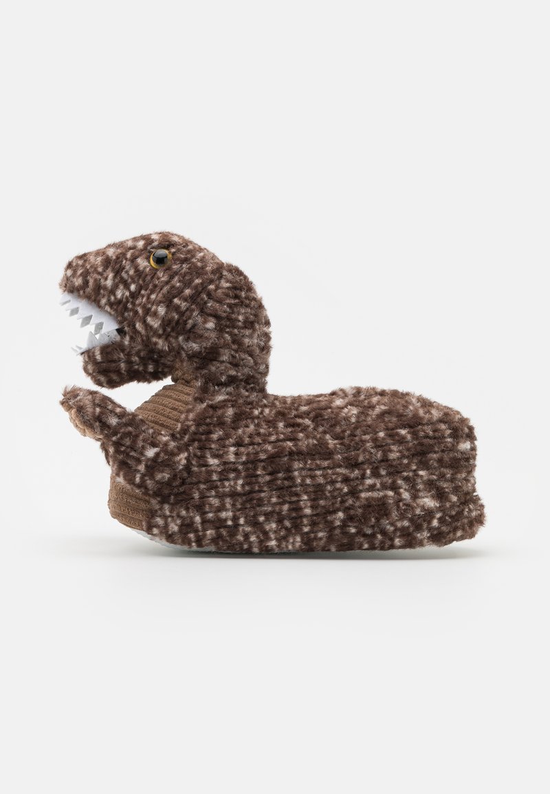 Loungeable T REX SLIPPER UNISEX - Slippers - grey - Zalando