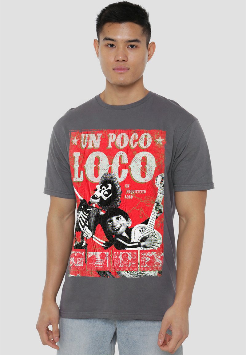 Disney COCO HECTOR AND MIGUEL UN POCO LOCO POSTER - Print T-shirt ...
