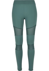 Urban Classics LADIES TECH MESH LEGGINGS - Legging - paleleaf ...