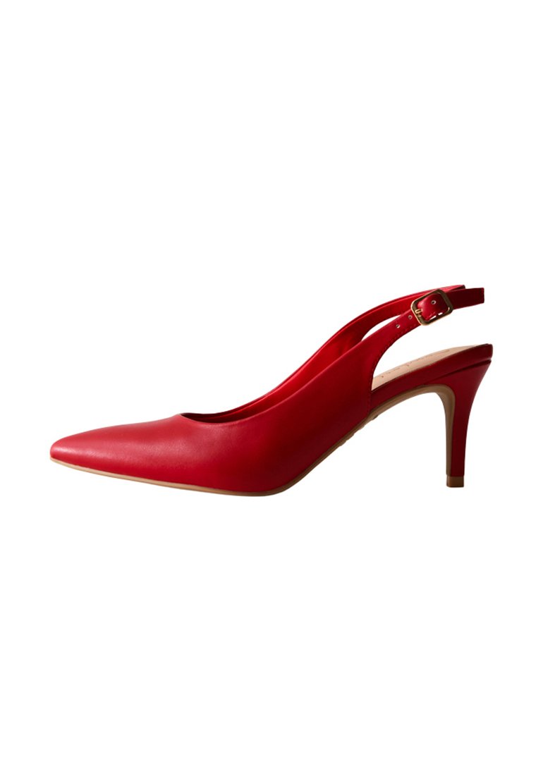 New Look POINTED SLINGBACK STILETTO HEEL COURT - Klassieke pumps - red ...