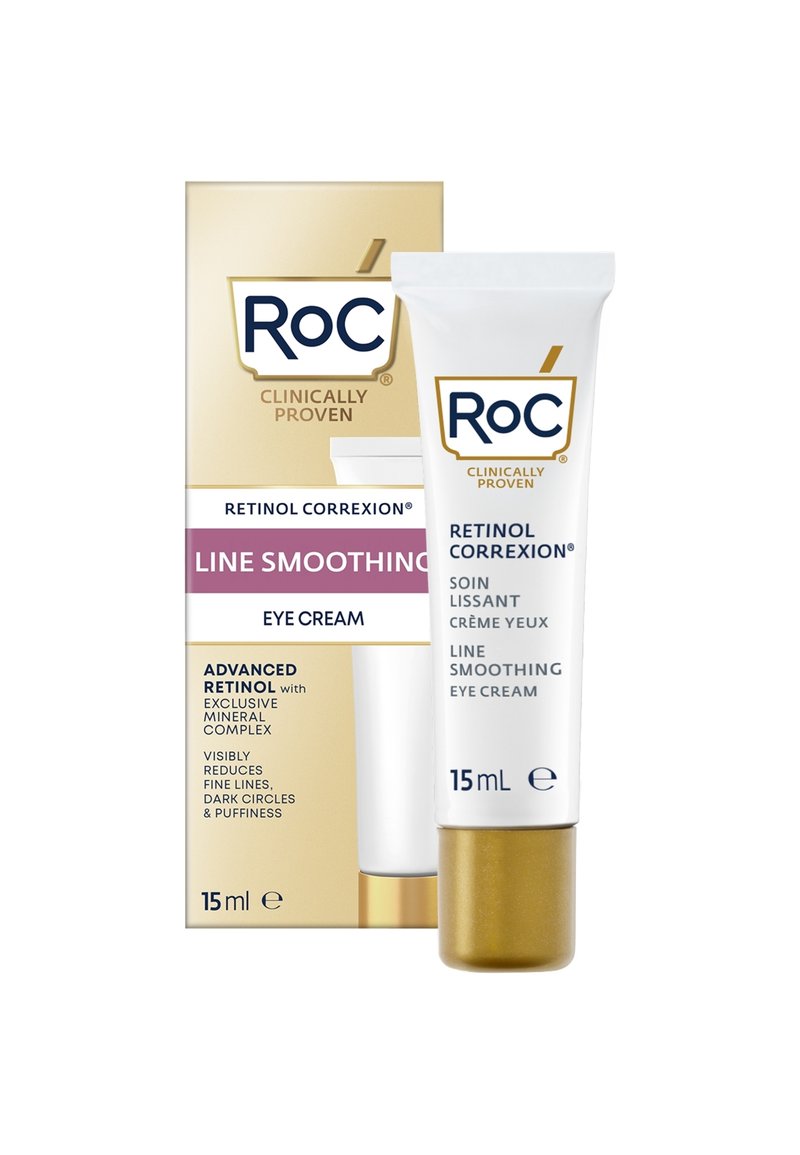 Roc Skincare ROC RETINOL CORREXION LINE SMOOTHING EYE CREAM 15ML - Cura ...