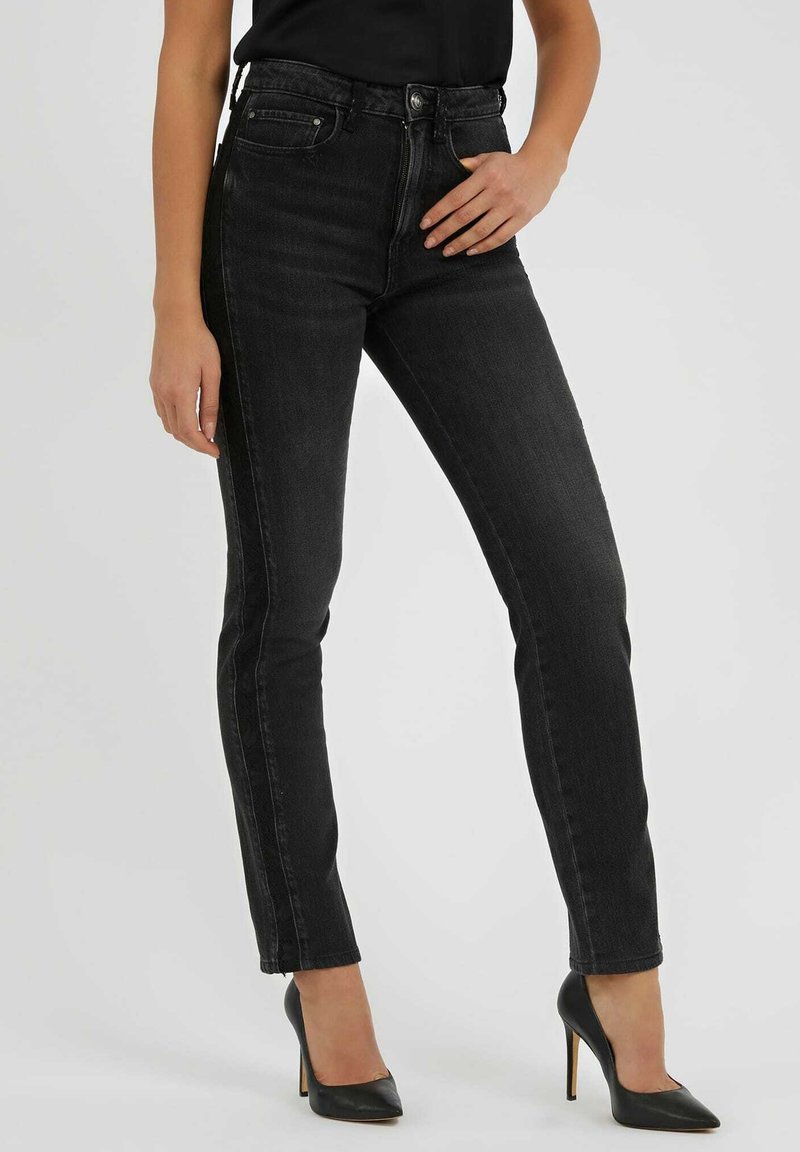 Guess Straight leg jeans - schwarz/black - Zalando.ie