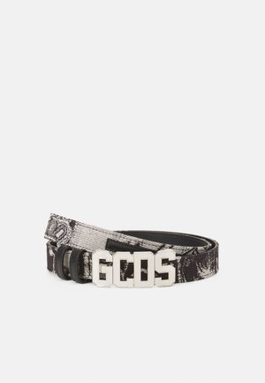 GCDS LOGO BELT - Gürtel - gold-coloured/schwarz - Zalando.de