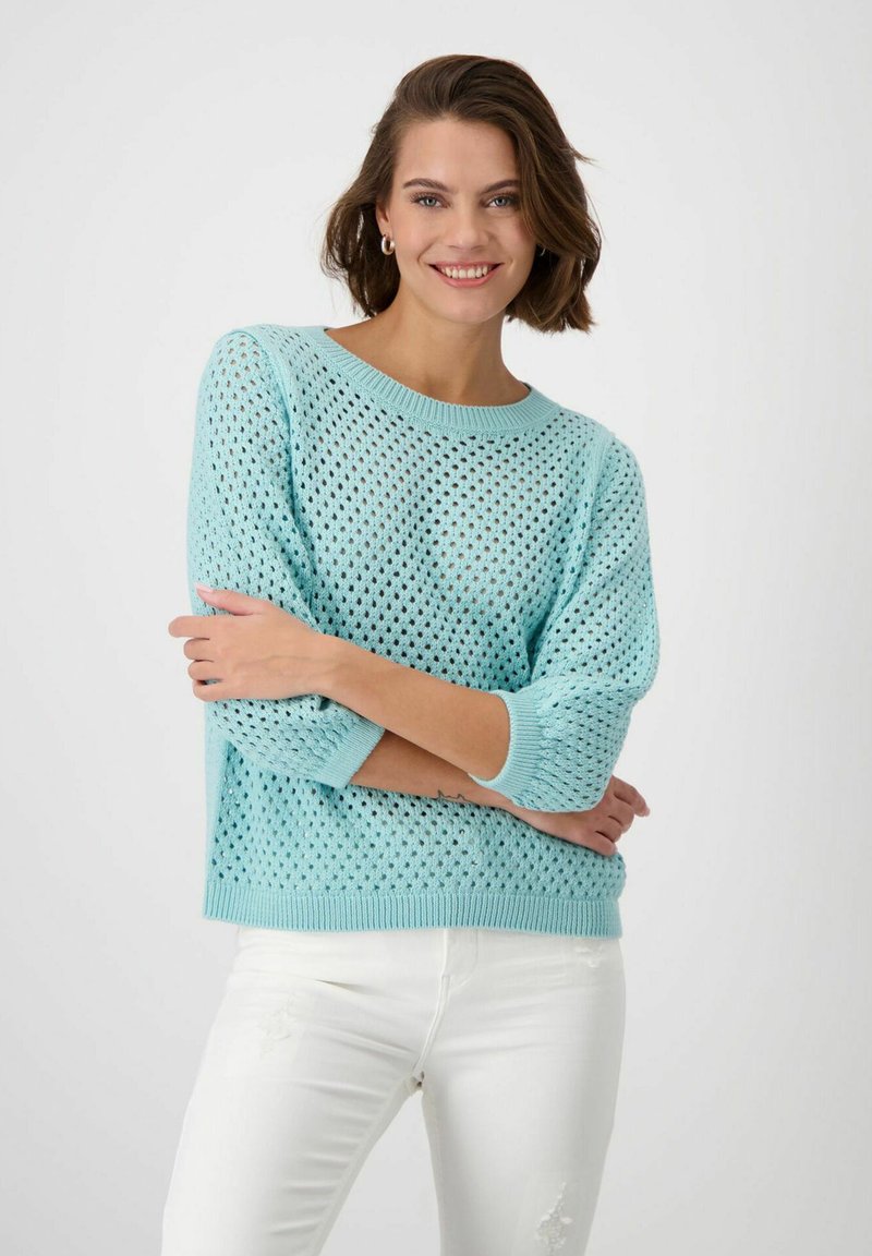 Monari Strickpullover - bright mint/hellgrün - Zalando.de