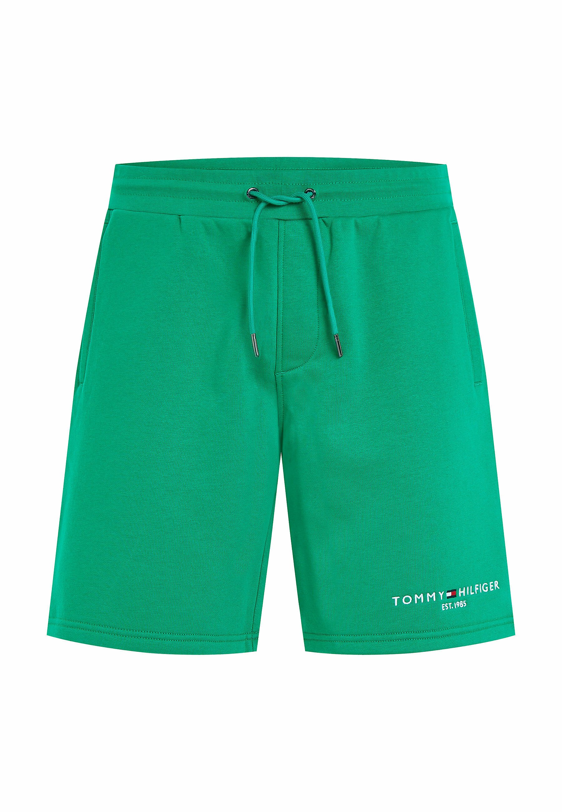 Tommy Hilfiger SMALL LOGO Tracksuit bottoms olympic green green Zalando