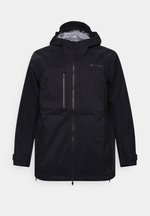 adidas Performance XPLORIC PLUS SIZE - Hardshellová bunda - black/černá ...