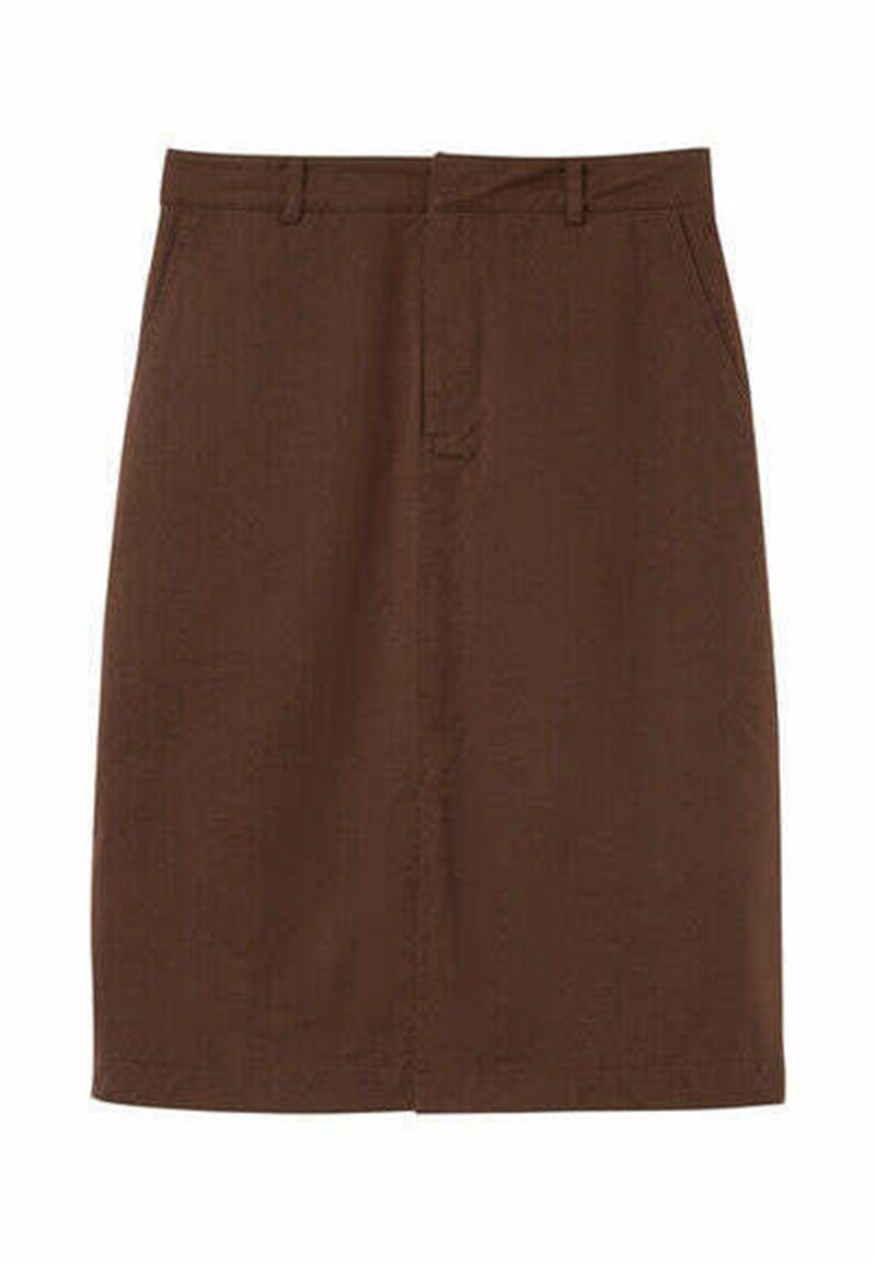 Grace & Mila Jupe crayon - chocolat/marron - ZALANDO.FR