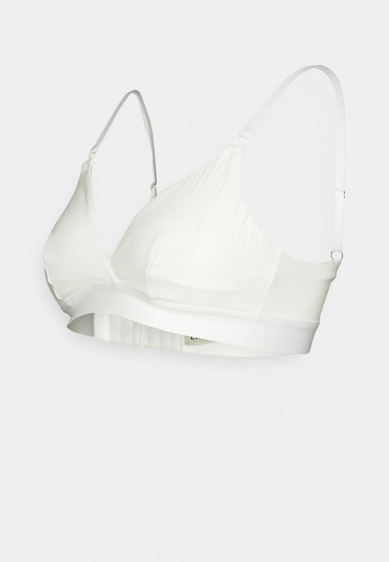 Lindex VERA WRAP BRA DROP NEEDLE - Triangle bra - white - Zalando.de
