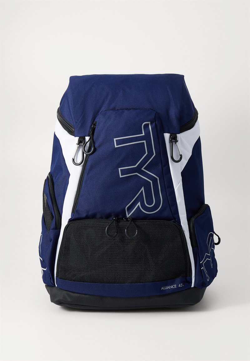 TYR ALLIANCE 45L BACKPACK UNISEX - Backpack - white/navy/dark blue ...