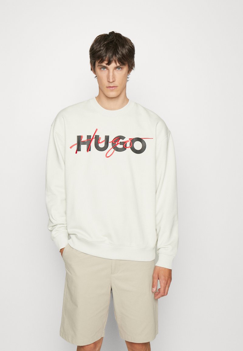 HUGO DROYKO - Sweatshirt - light pastel green/vit - Zalando.se