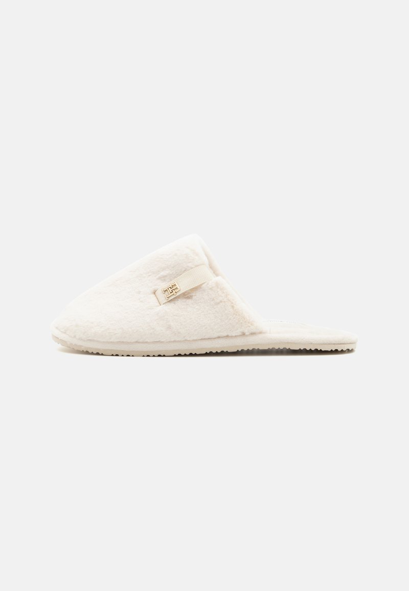Tommy Hilfiger COMFORT HOME SLIPPER - Slippers - ancient white/off ...