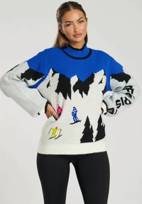 South Beach FUNNEL NECK SKI SCENE - Jumper - multi/multi-coloured - Zalando